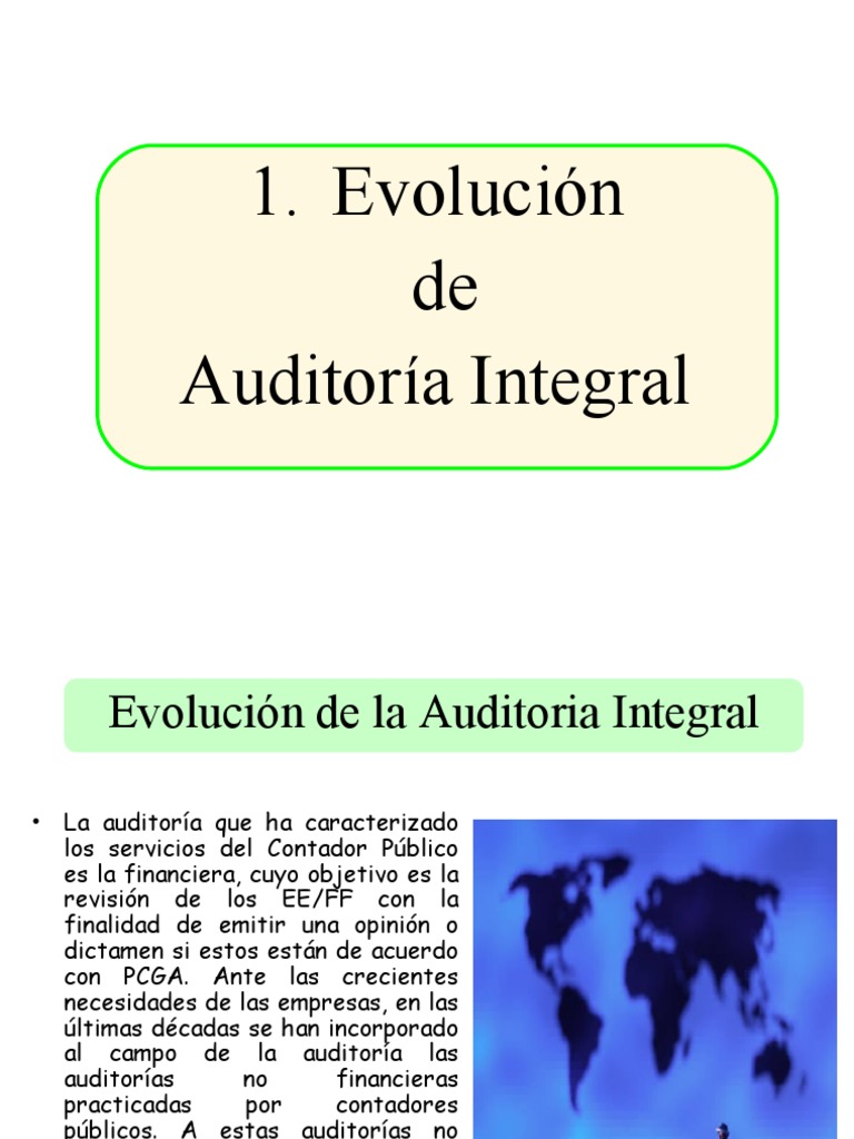 Auditoria Integral | PDF | Auditoría | Planificación