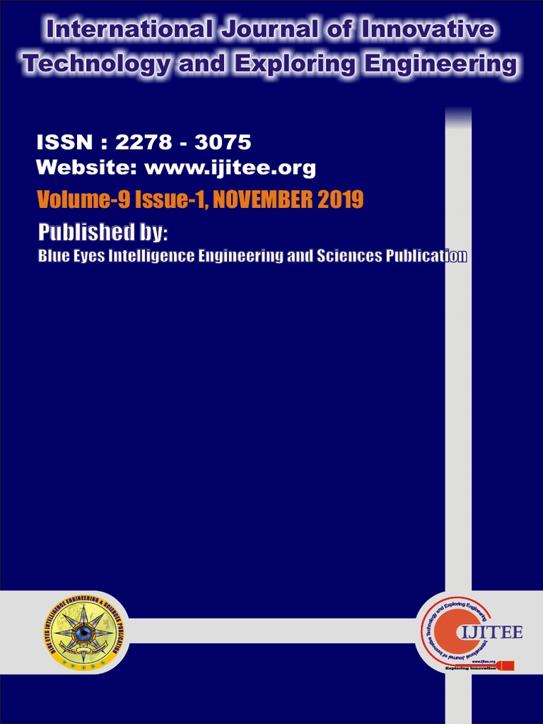 Journal of Innovative Technology and Exploring Engineering | PDF ...