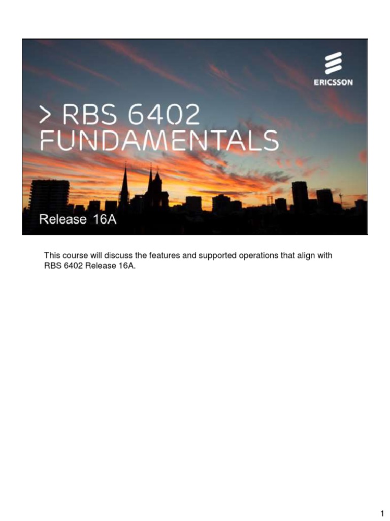 RBS 6402 Fundamentals | PDF | Virtual Private Network | Computer Network