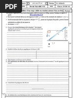 EXAMEN LOCAL 3AC de MATHEMATIQUES 2025 Modele N°1 | PDF