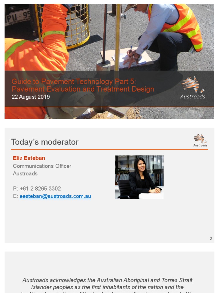 A Guide to Pavement Evaluation and Treatment Design: Reformatting for ...