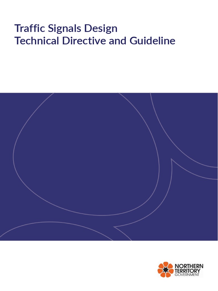 Traffic Signal Design Technical Directive and Guideline | PDF | Traffic ...