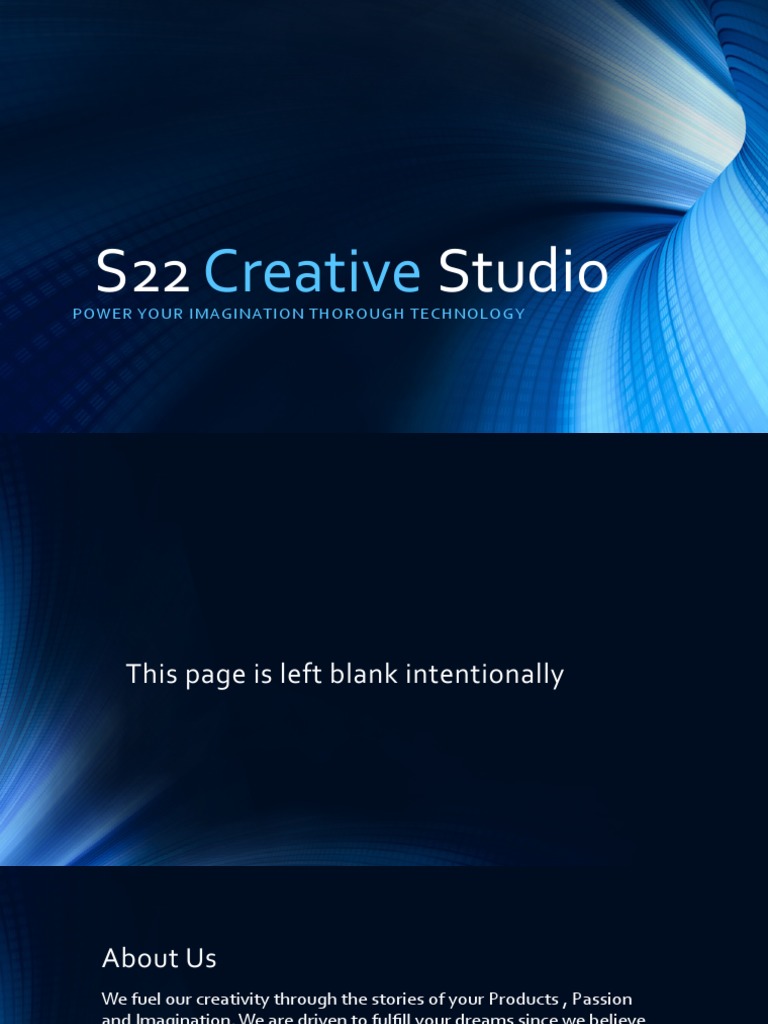 S22 Creative Studio | PDF