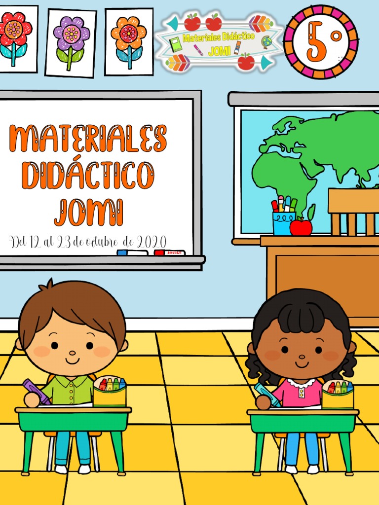 Material Didáctico JOMI 5°: Actividades 2020 | PDF | Mapa | Publicidad
