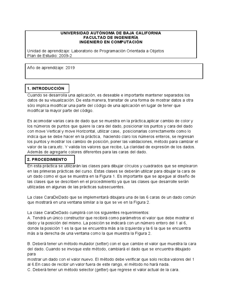 Programacion Java para Hacer Un Dado de Colores | PDF | Java (lenguaje ...