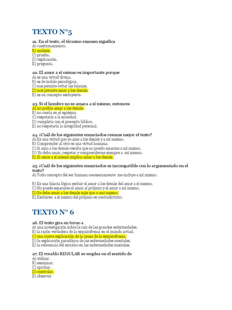 Importancia del Amor Propio y Esquizofrenia | PDF | Esquizofrenia | Elemento transponible