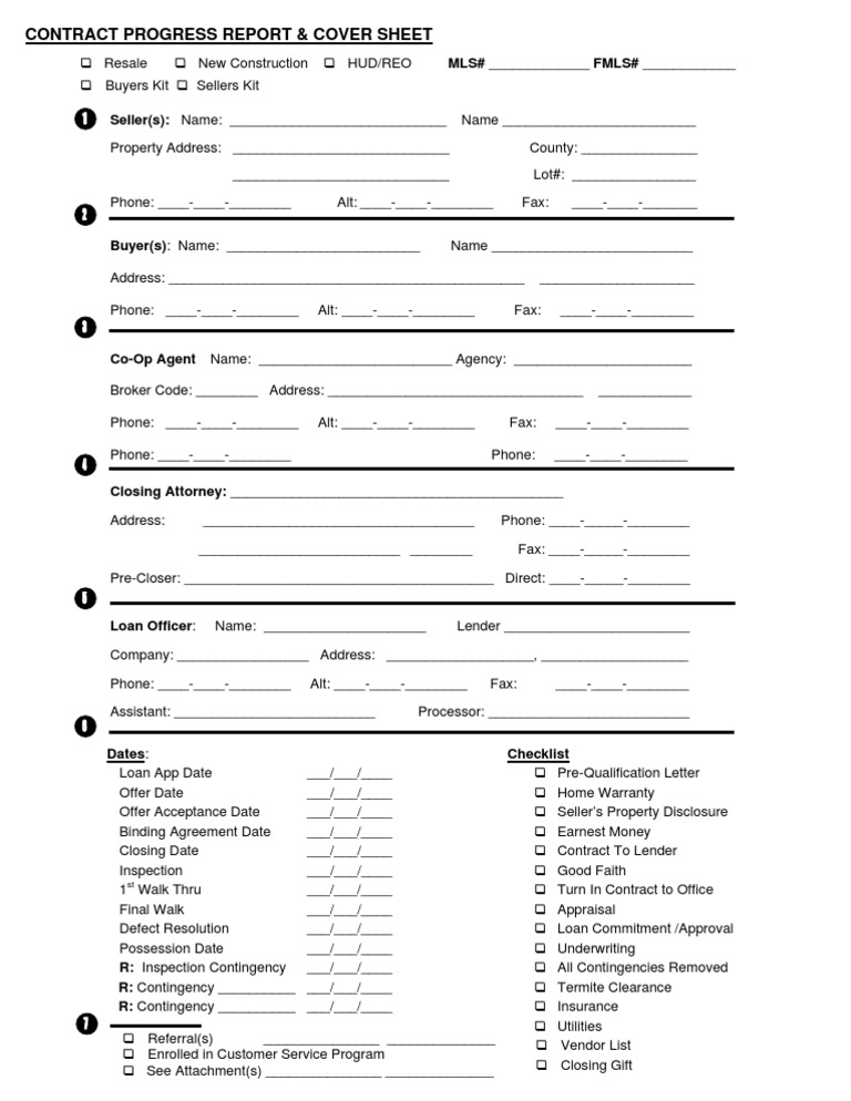 Contract Cover Sheet | PDF | Contract Law | Loans