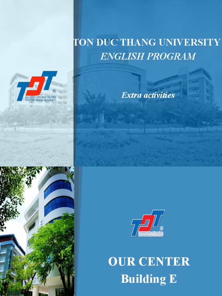 Ton Duc Thang University: English Program | PDF | Classroom
