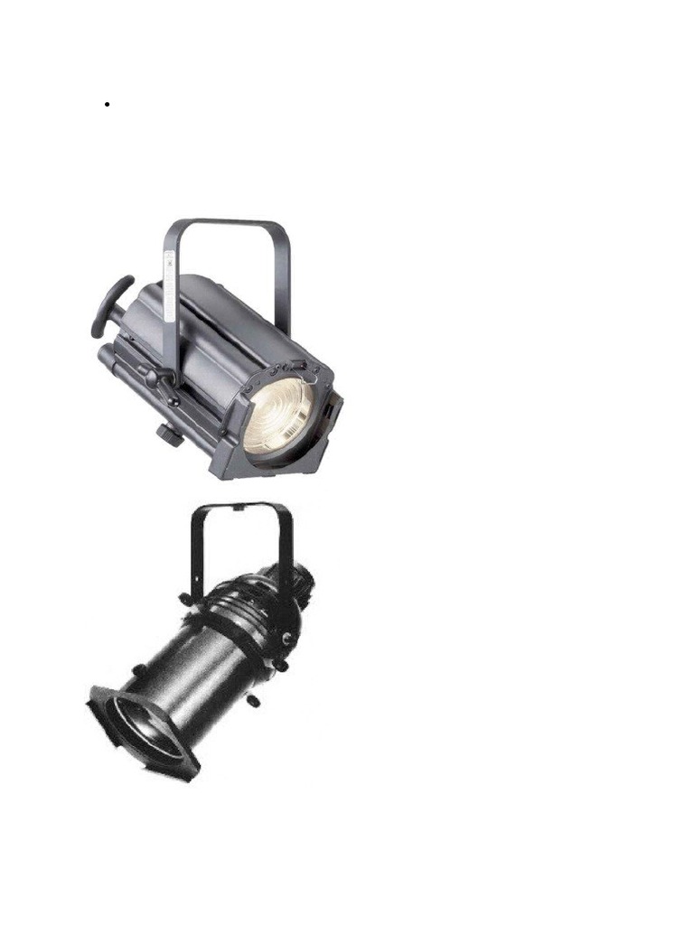 Types of Stage Lights | PDF
