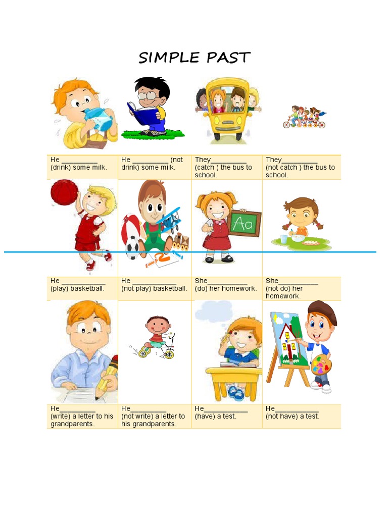 Using Simple Past Tense to Describe Events that Happened in the Past | PDF
