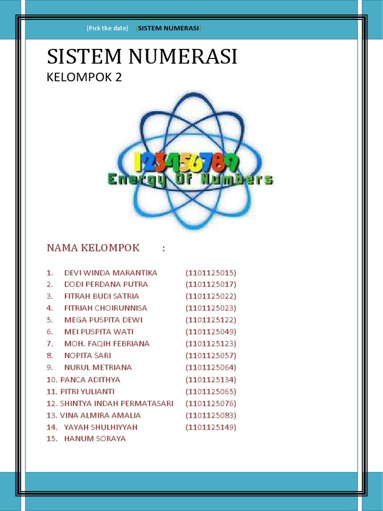 Sistem Numerasi: Kelompok 2 | PDF