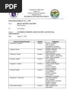 Teacher Profile Template | PDF