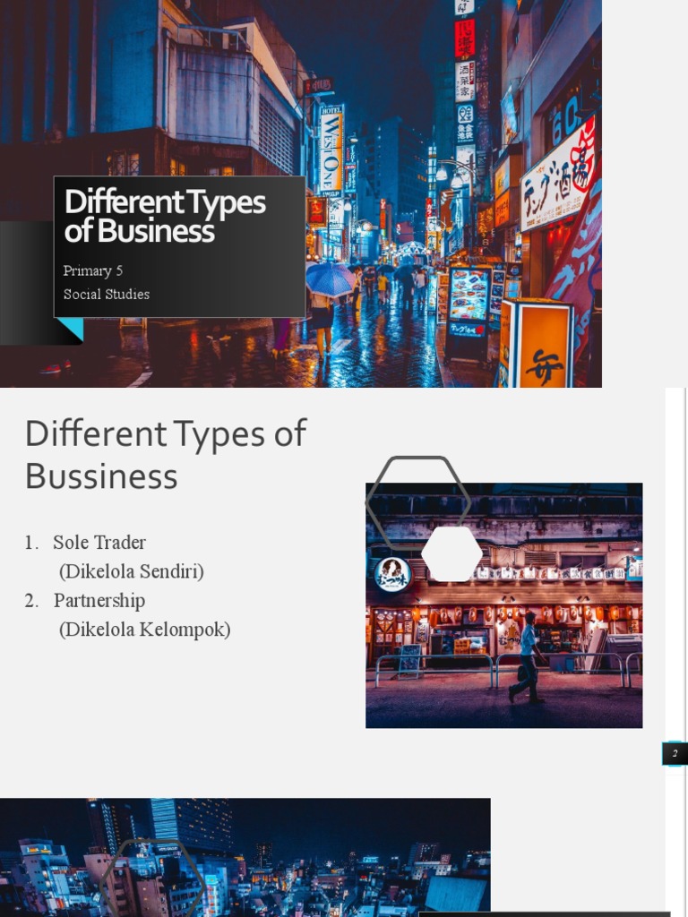 Different Types of Bussiness | PDF