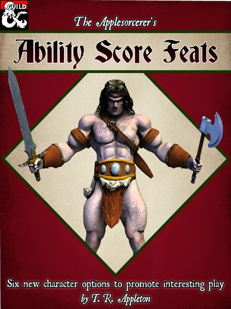 Ability Score Feats | PDF | Role Playing | Role Playing Games