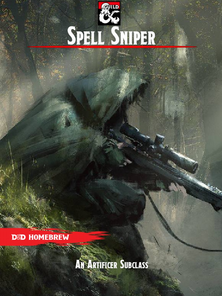 Spell Sniper: Mastering Ranged Magic | PDF | Firearms | Sniper