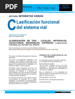 CARACTERISTICAS Vía Colectora | PDF | Calle | Transporte de tierra