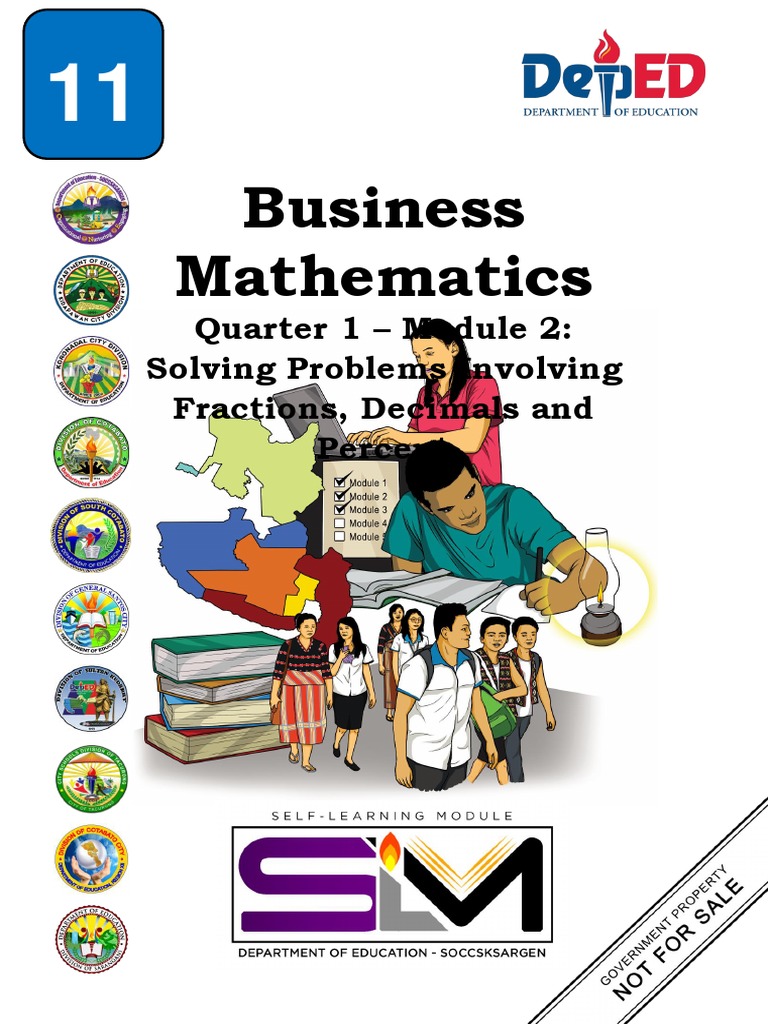 BUS - MATH 11 Q1 Module 2 | PDF | Fraction (Mathematics) | Percentage