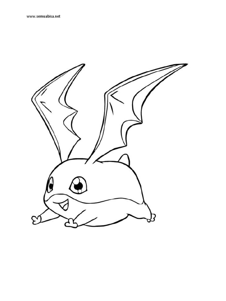 Gambar Mewarnai Kartun Digimon | PDF