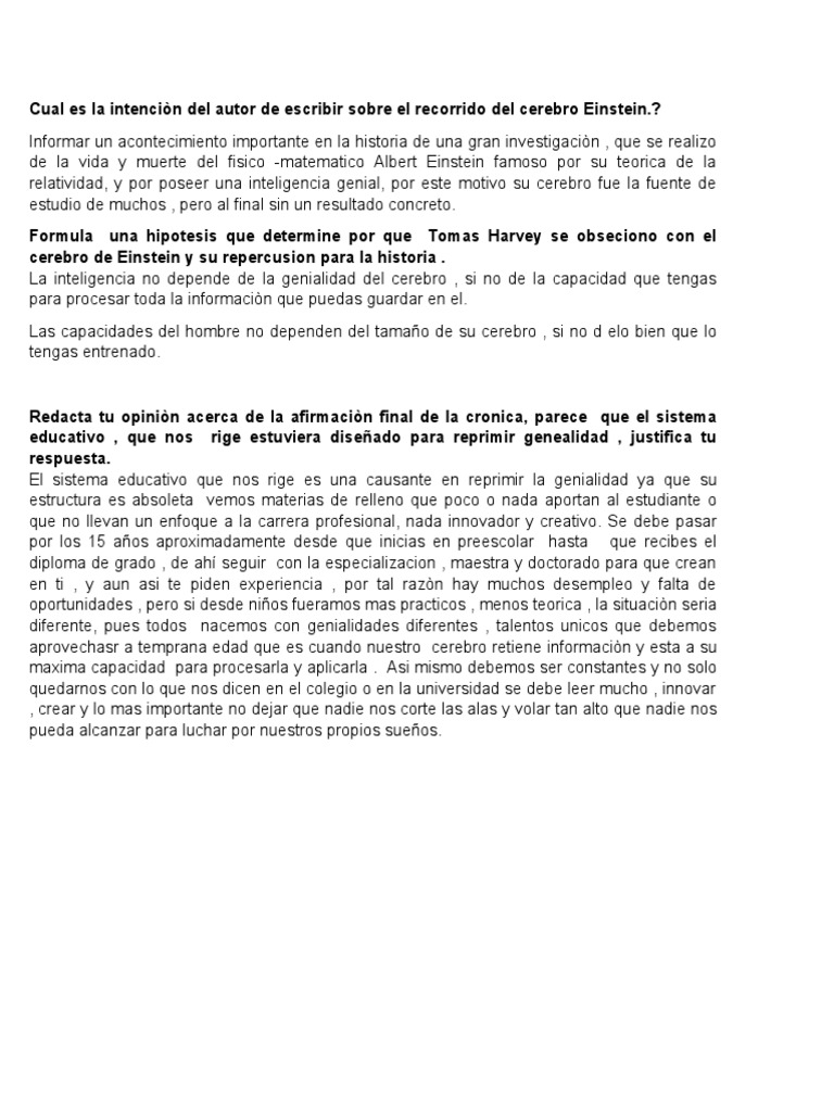 Cual Es La Intenciòn Del Autor de Escribir Sobre El Recorrido Del ...