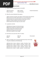 IKSC-Sample Paper CLASS 7-8 | PDF | Hydrochloric Acid | Acid
