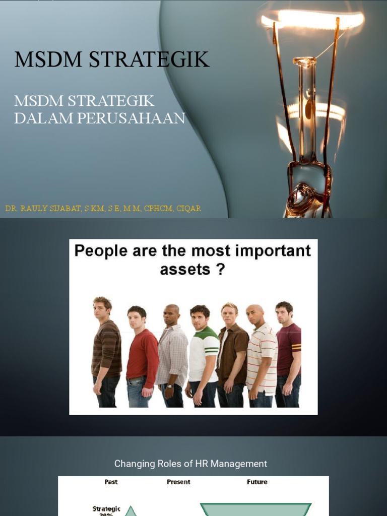 992 - MSDM Strategik Dalam Perusahaan | PDF