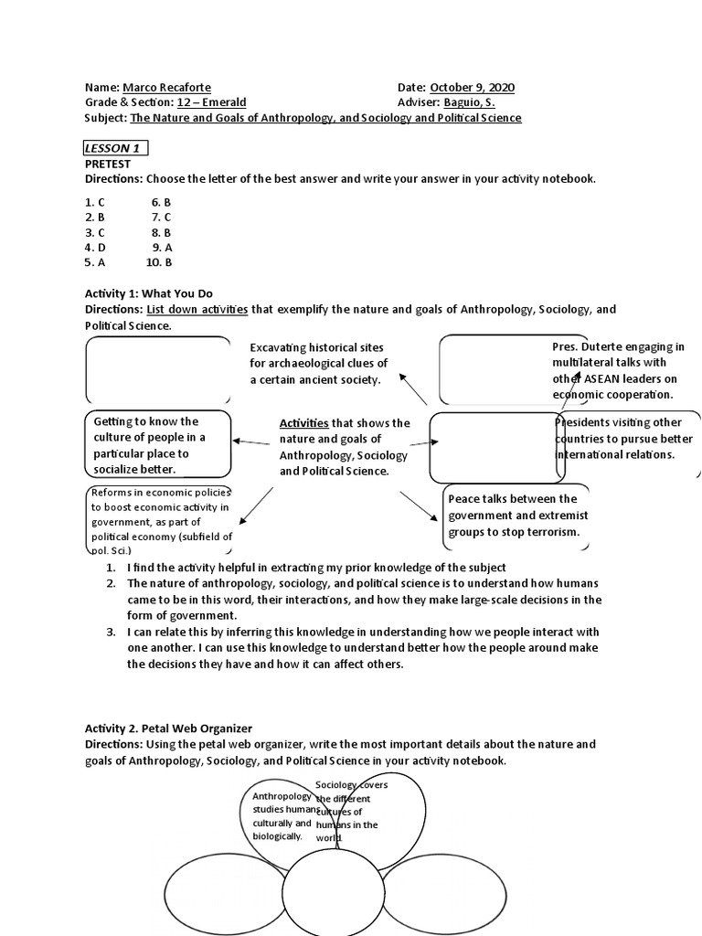 Recaforte, M. (UCSP) | PDF | Sociology | Anthropology