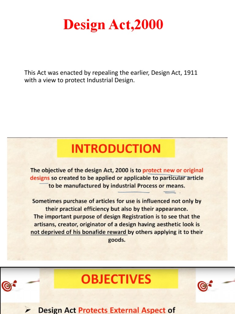 Design Act | PDF | Finance & Money Management