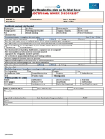 Work at Height Checklist | PDF | Ladder | Prevention
