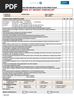 SCBA Checklist | PDF | Mechanical Engineering | Equipment