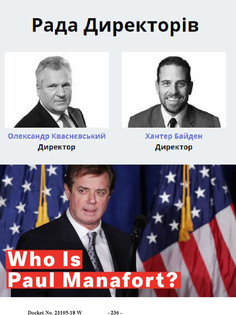 Witch Hunt & Prosecution of Paul J. Manafort JR | PDF | Prosecution ...