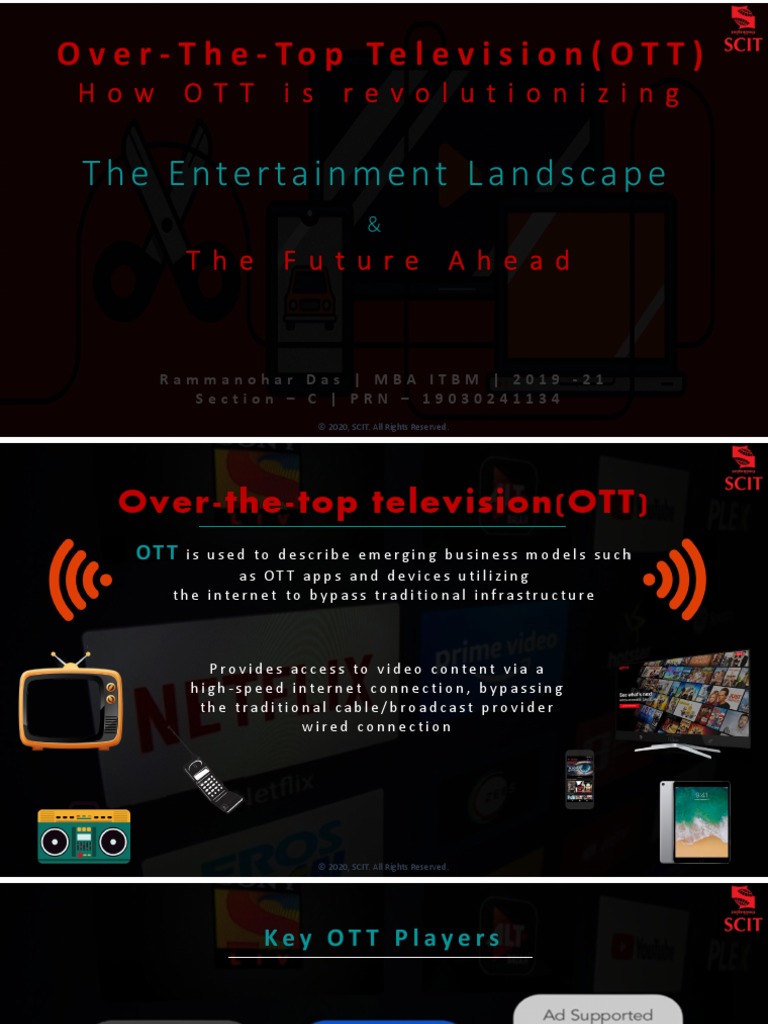 Over-The-Top Television (OTT) | Download Free PDF | Netflix | Streaming ...