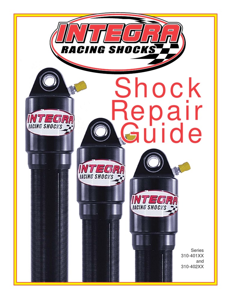 Integra Shocks Manual | PDF | Piston | Valve