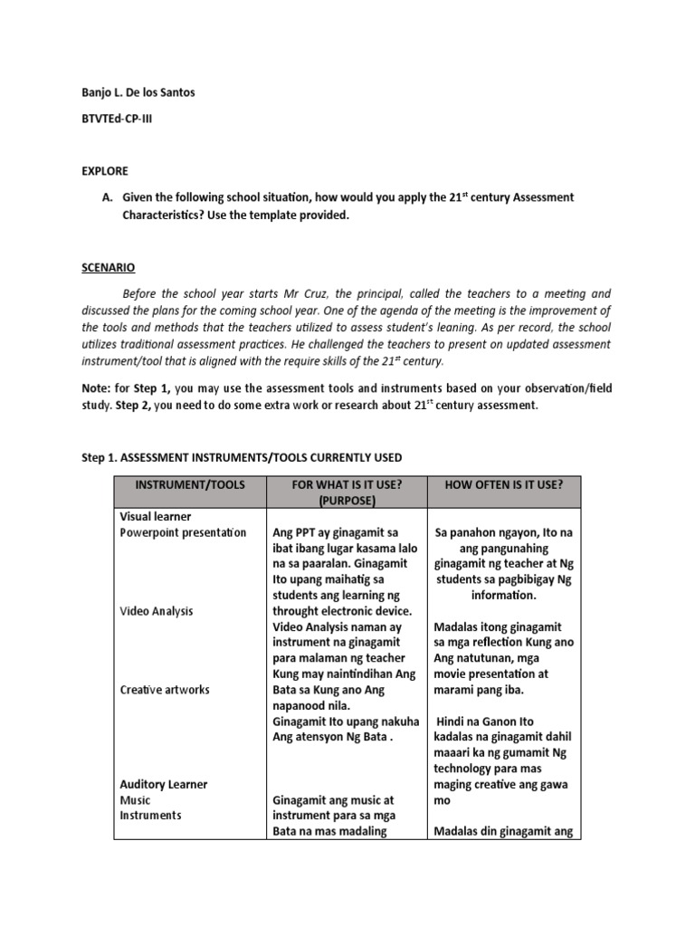 21st Century | PDF | Lesson Plan | Learning