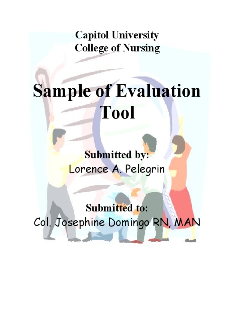 Capitol University Nursing Evaluation Tool | PDF