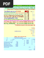 Levels in Pay Matrix Corresponding To 5th CPC Scales | PDF | Computers ...