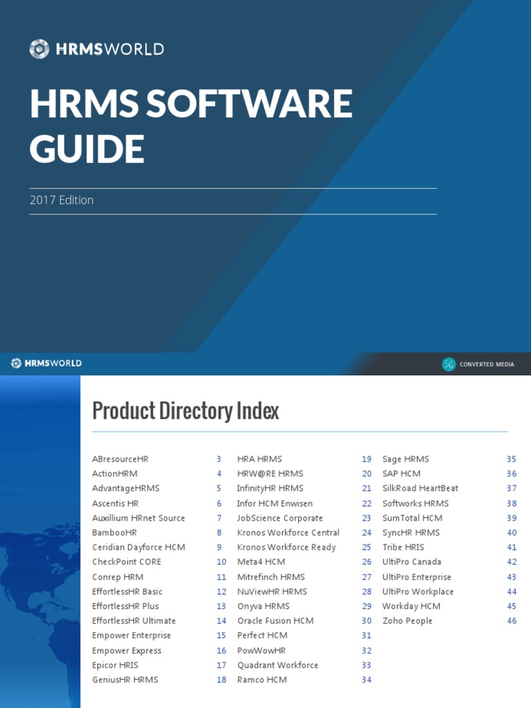 Hrms Software Guide v4 0 PDF | PDF | Software As A Service | Human ...