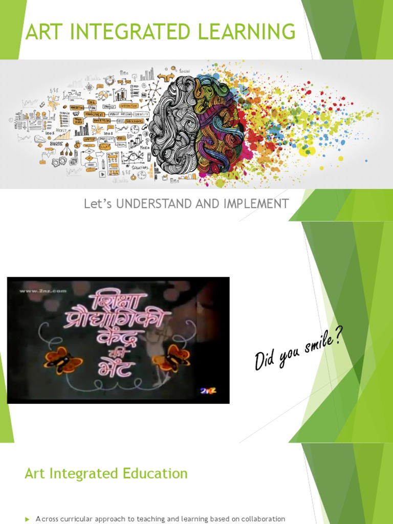 Art Integrated Learning Overview | PDF | Curriculum | Learning