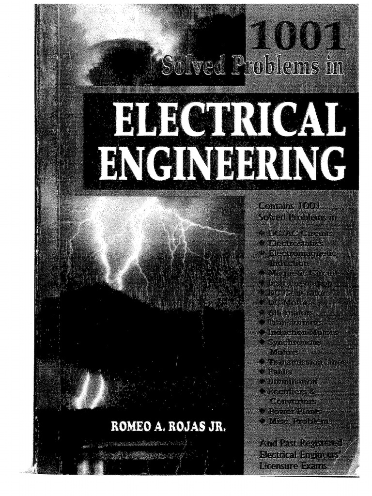 1001 Solved Problems in Electrical Engineering PDF | PDF 1001 Solved Problems in Electrical Engineering PDF | PDF