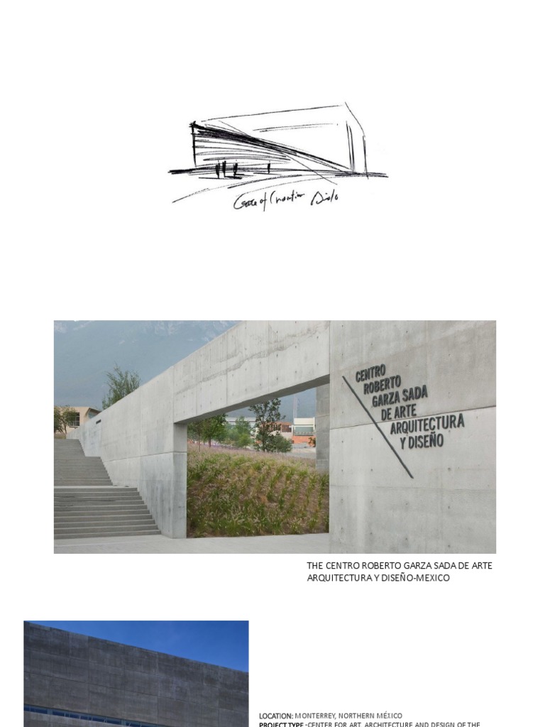 Centro Roberto Garza Sada Overview | PDF | Lighting | Building Engineering