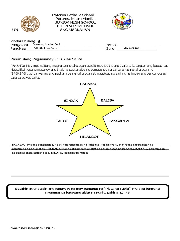 MODULE 4 Genyo | PDF