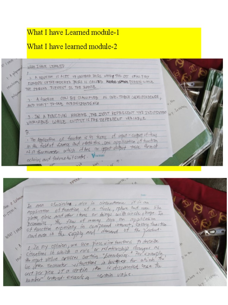 What I Have Learned Module1 and 2 | PDF