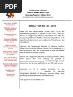 SK Resolution BAC | PDF | Procurement | Justice