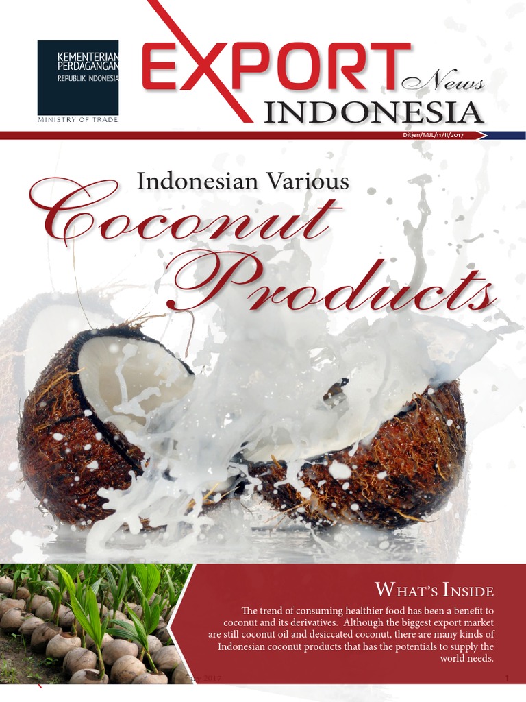 Coconut Product | PDF | Coconut | Foods