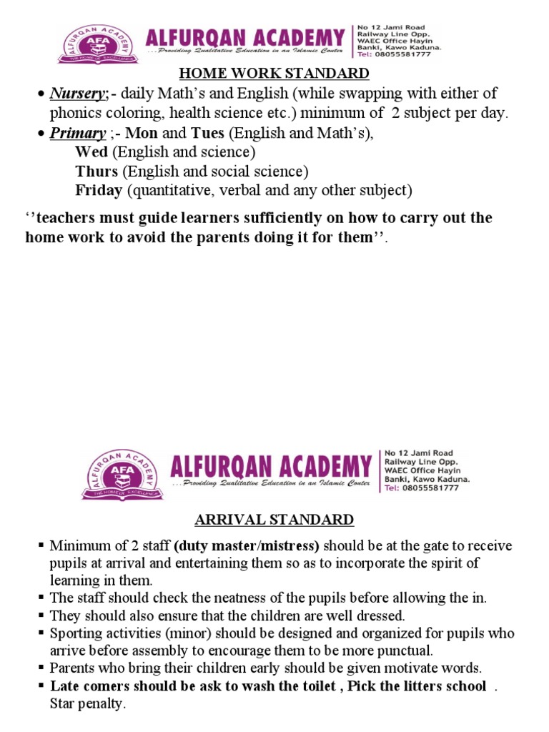 Home STD | PDF | Teachers | Curriculum