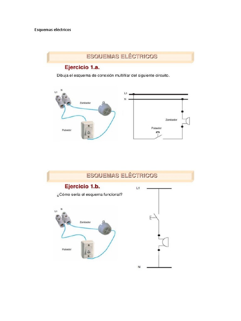 Esquemas Eléctricos BASICOS | PDF