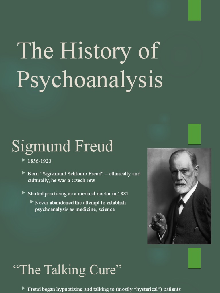 Psychoanalysis Historical Overview | PDF | Object Relations Theory ...