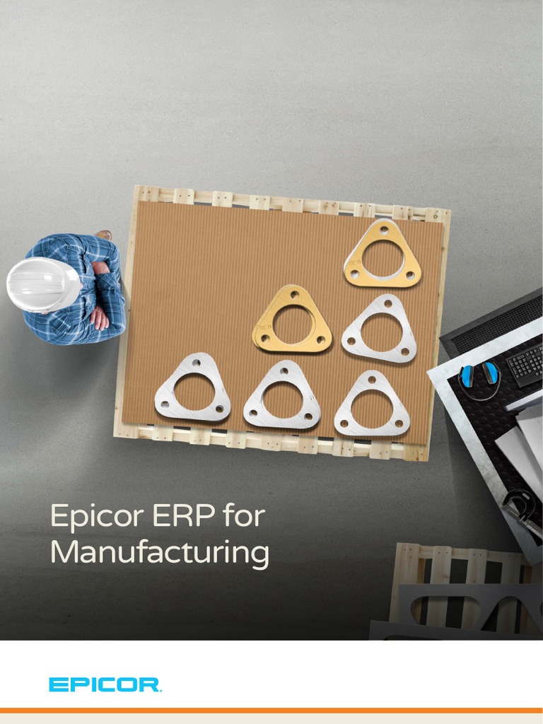 Epicor ERP Manufacturing Overview BR ENS | PDF | Enterprise Resource ...