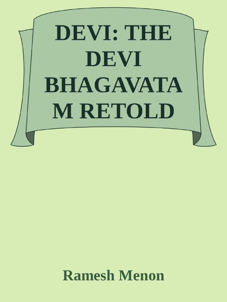 DEVI - THE DEVI BHAGAVATAM RETOLD (PDFDrive) | PDF | Bhagavata Purana ...