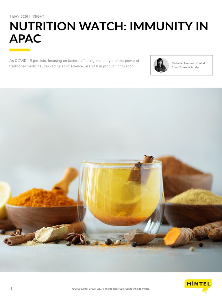 Nutrition Watch: Immunity in Apac | PDF | Traditional Chinese Medicine ...