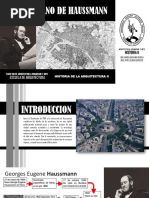 Transformación de París: El Plan Haussmann | PDF